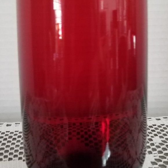 Anchor Hocking | Dining | Vintage Anchor Hocking Newport Royal Ruby 2oz ...